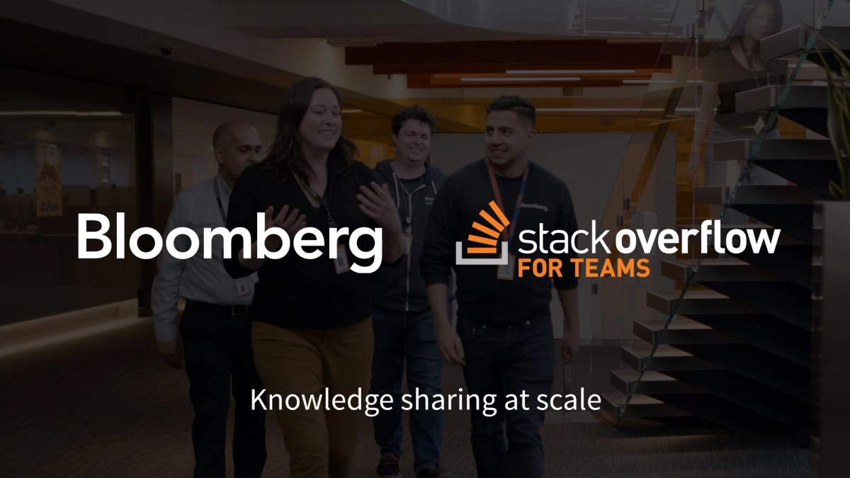 How Bloomberg’s engineers built a culture of knowledge sharing - Stack Overflow